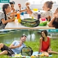 ALAZA Artistic Frog Insulated Lunch Box Lunch Bag Cooler Tote with ...