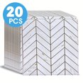 20Pcs 3D Faux Wood Peel and Stick Wall Panels 11.8"x11.8", Ultralight ...