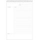 TOPS? FocusNotes? Top-Wire Notebook, 8 1/2" x 11", Blue/White, 70 ...