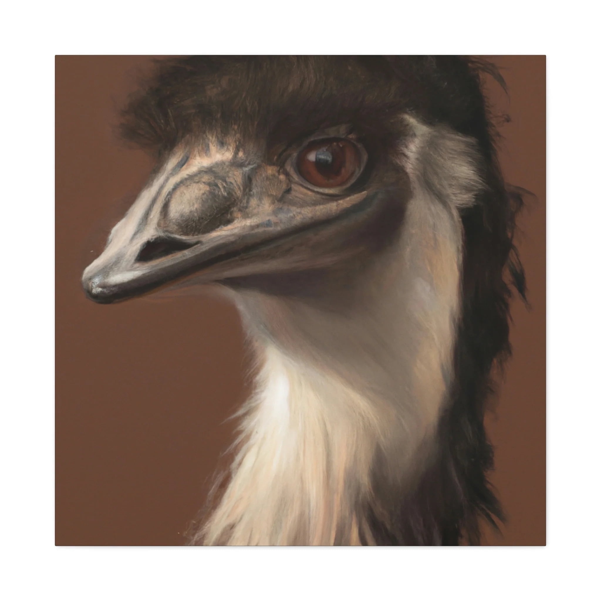 Emus in Hyperreality - Canvas - Walmart.com