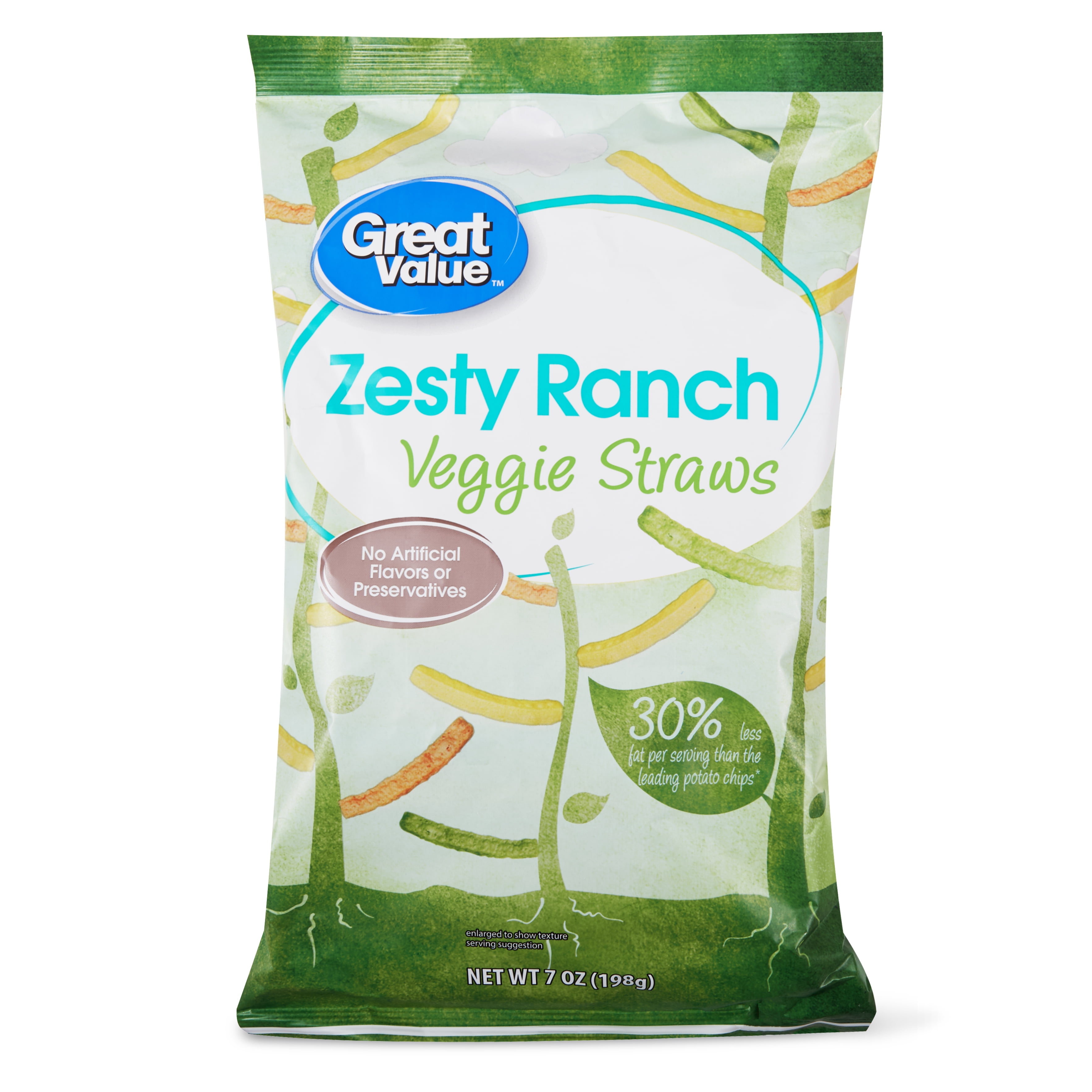 Great Value Zesty Ranch Veggie Straws 7 Oz Walmart great-value-zesty-ranch-veggie-straws-7-oz-walmart