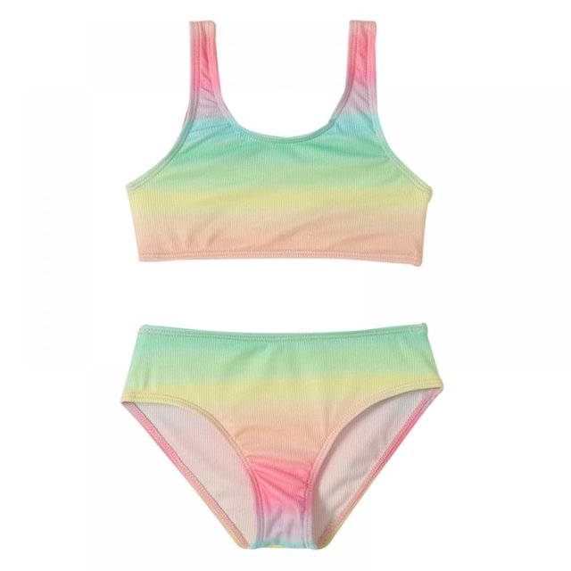 GYRATEDREAM Girl Swimsuit Sport Tankini Bikini Set Swimsuit Bathing ...