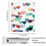 Fintie Photo Album with 112 Vegan Leather Wallet Pockets for 4x6 Photos ...