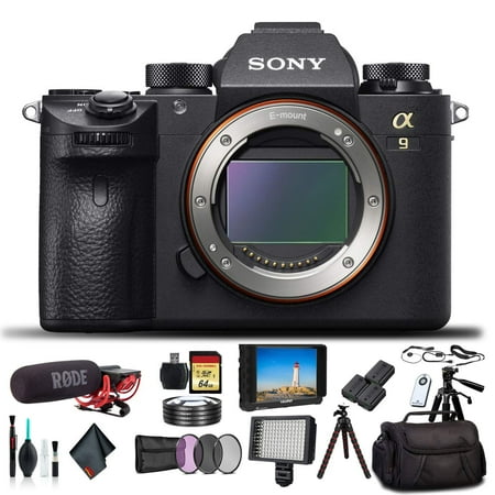 Sony Alpha a9 Mirrorless Camera ILCE9/B With Soft Bag, 2x Extra ...