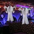 Anvora 3D Halloween Honeycomb Paper Hanging Ghost Ornament, 15" Classic ...