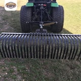 Field Tuff 60" 3 Pt Landscape Yard Rake Attachment for Category 1 ...