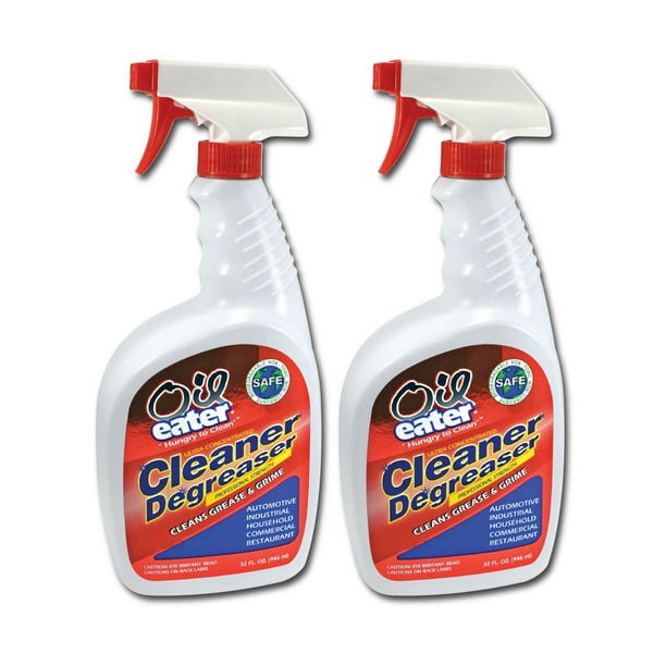 Oil Eater Cleaner/Degreaser (32 oz Spray Bottle) 2 Pack - Walmart.com
