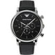 Emporio Armani Classic Leather Chronograph Mens Watch AR1828 - Walmart.com