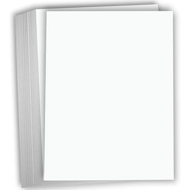 "Hamilco White Cardstock Thick Paper - 8 1/2 x 11"" 80 lb Cover Stock ...