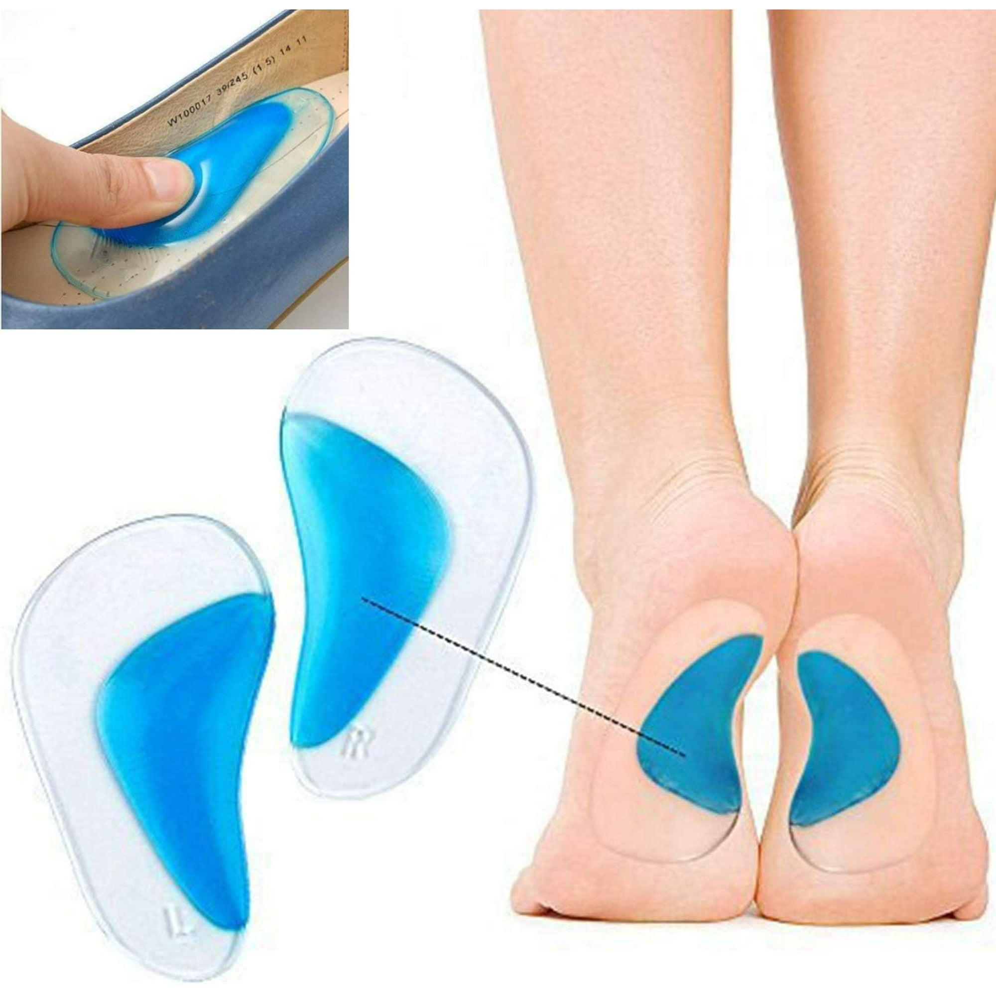 Click here for Bgnaty Medicinal Gel Flat Arch Support Insoles Pla... prices