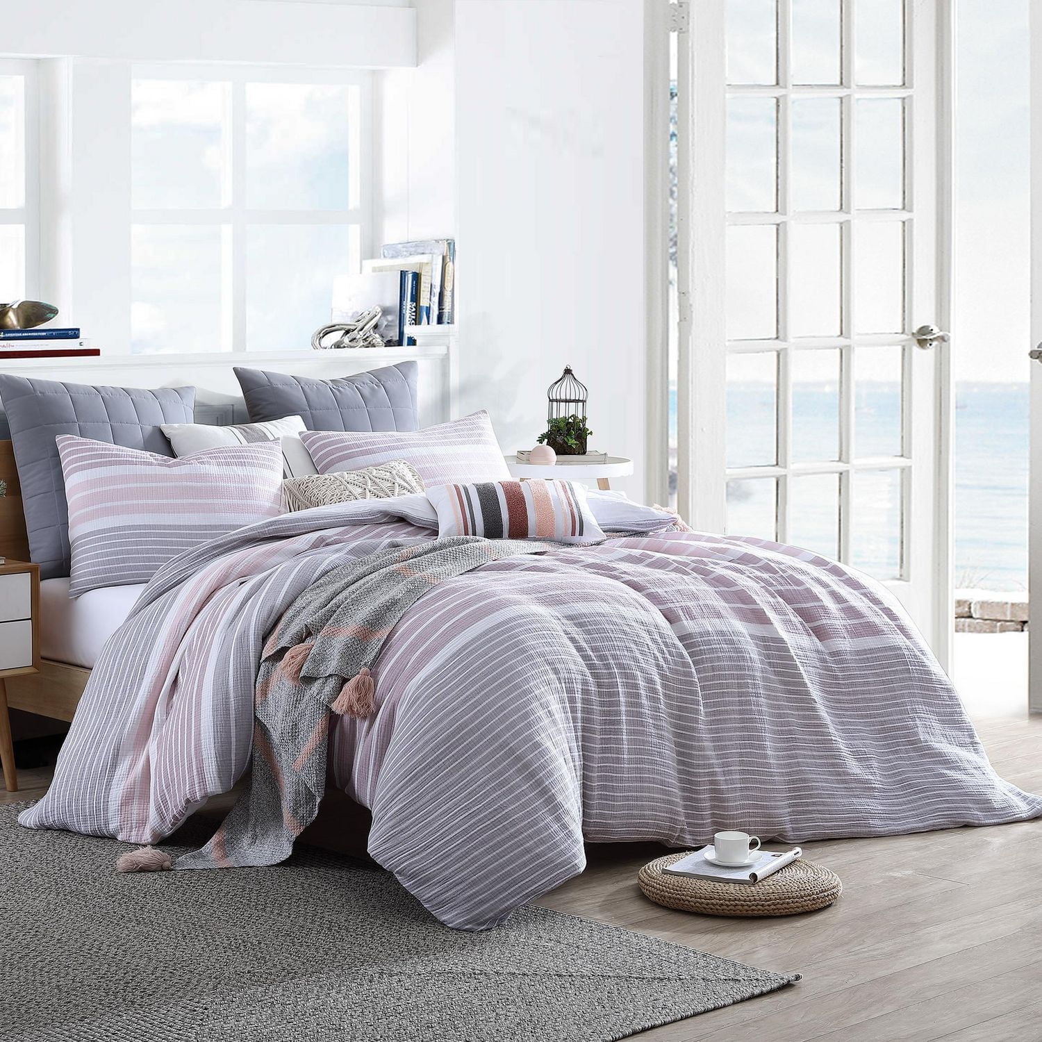 Click here for Swift Home Cotton Duvet Cover Set - Cordelia Colle... prices