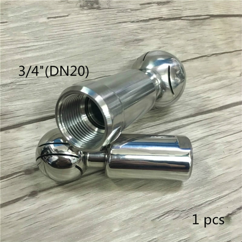 1/2" 3/4" SS304 rotating tank cleaning CIP nozzle,Thread Rotary Nozzle ...