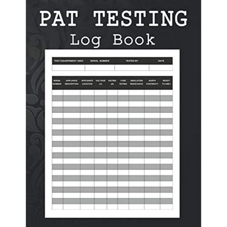 Pat testing log book: Appliance Register | Portable Appliance Testing ...