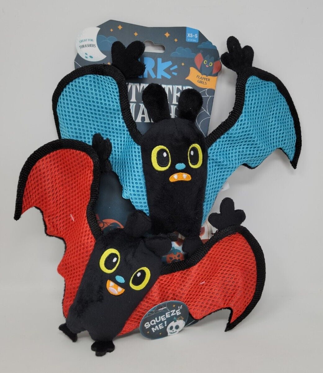 Bark Muttster Mash Flapper Girls Red and Blue Bats - Walmart.com