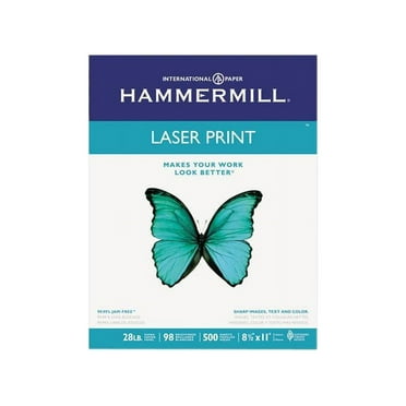 (2 pack) Hammermill Printer Paper, 24lb Premium Laser Print, 8.5x14 ...