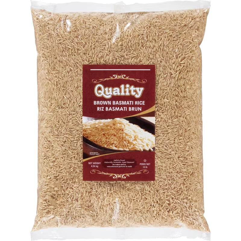 Click here for Quality Brown Basmati Rice 4.54 Kg 4.54 Kg prices