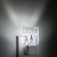 Blue Ocean Gnome Plug-in LED Night Lights Marine Life Eucalyptus Leaves ...
