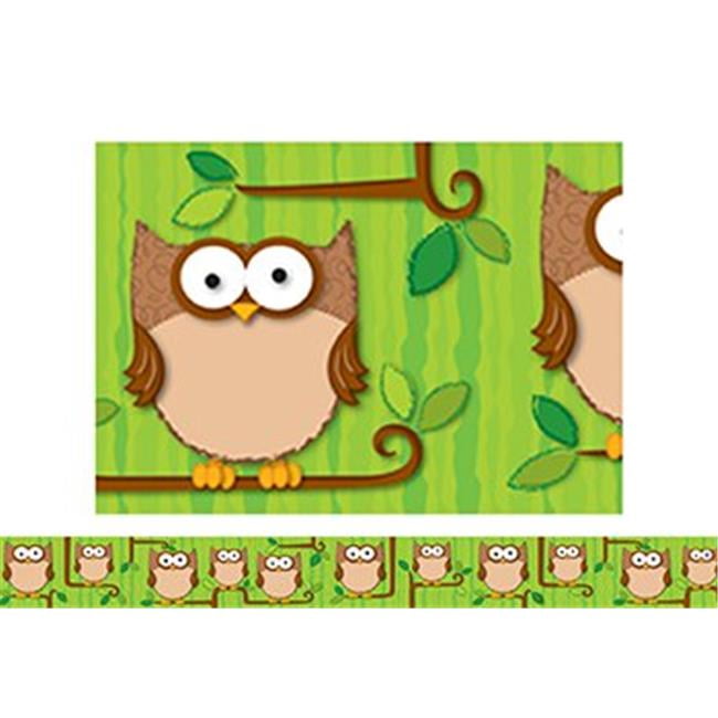 Woodland Owls Border - Walmart.com