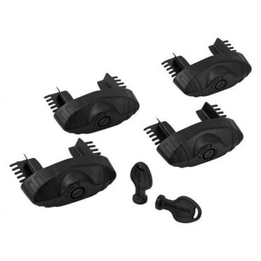 Smittybilt Heavy Duty Rain Gutter Clamps for Defender Rack Roof Rack ...