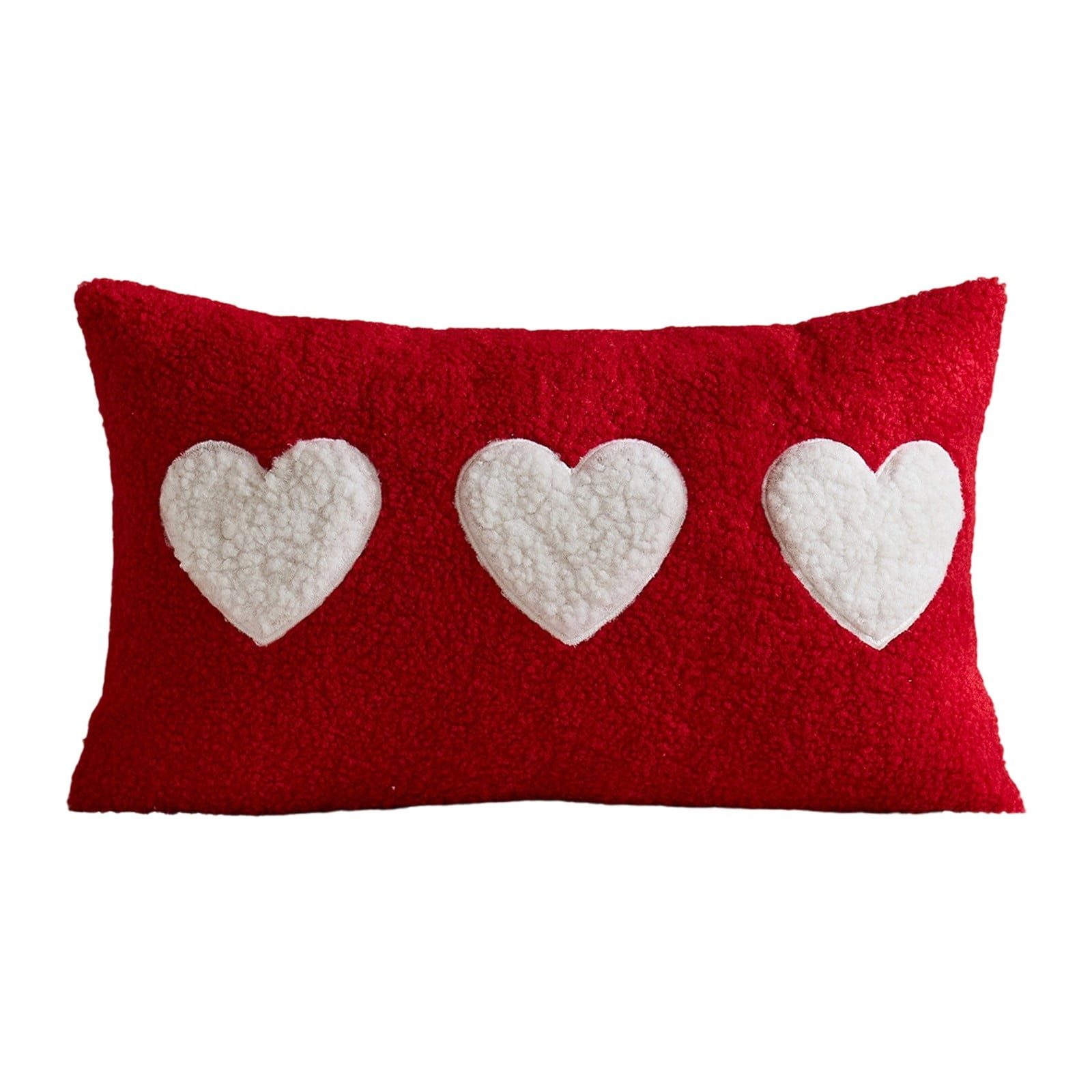 Click here for Botaninest Red Teddy Fleece Couple Embroidery Hear... prices