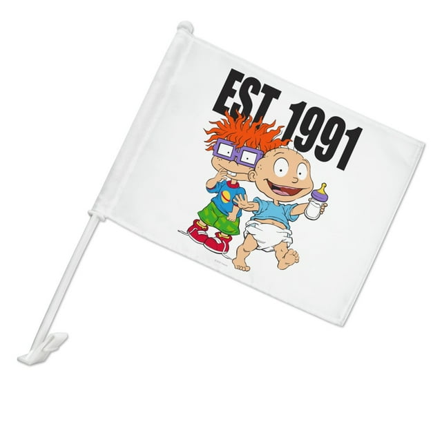 Rugrats Est 1991 Car Truck Flag with Window Clip On Pole Holder ...