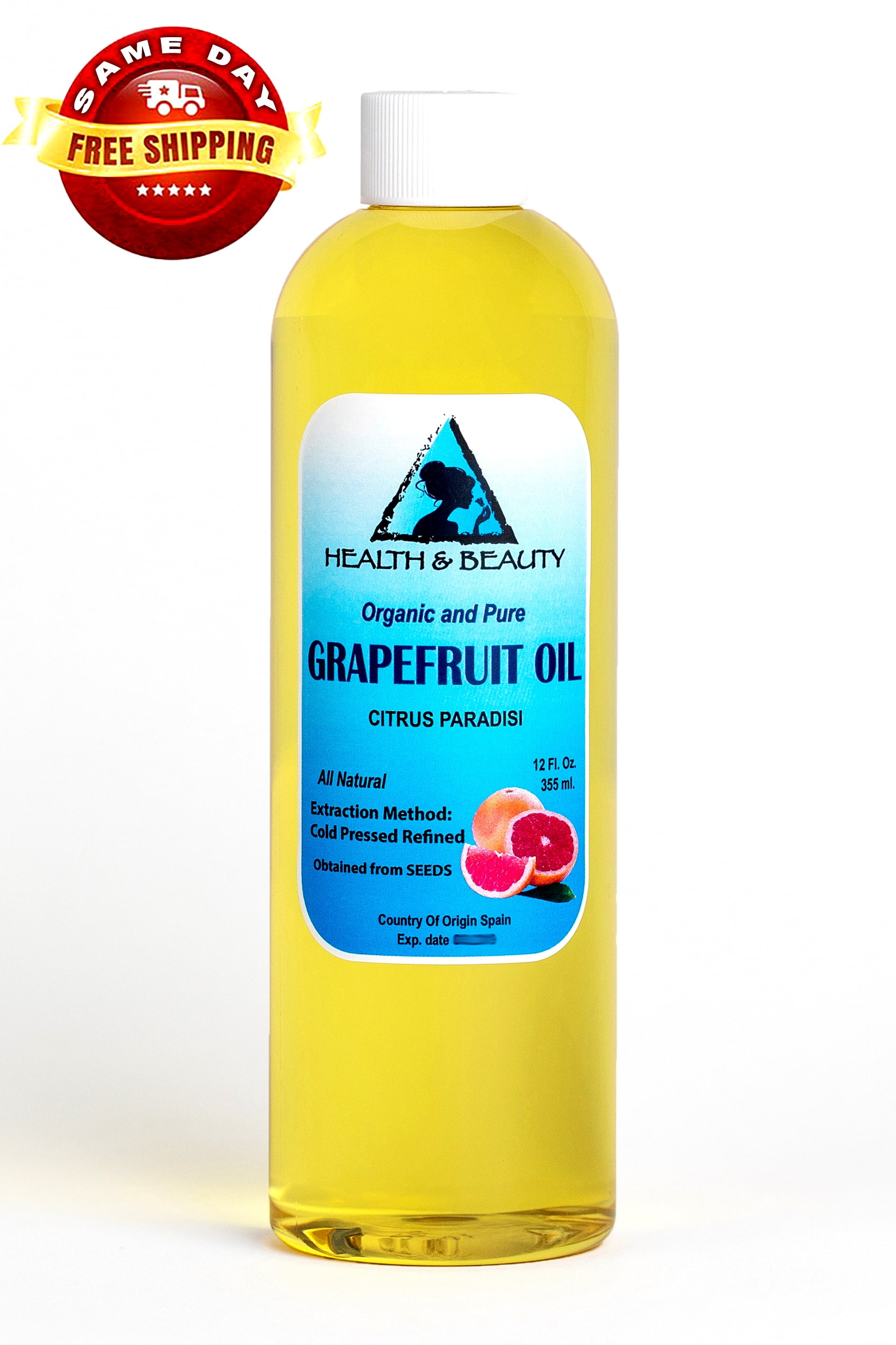GRAPEFRUIT SEED OIL ORGANIC REFINED COLD PRESSED PREMIUM FRESH 100% ...