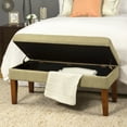 HomePop Decorative Storage Bench, Multiple Colors - Walmart.com