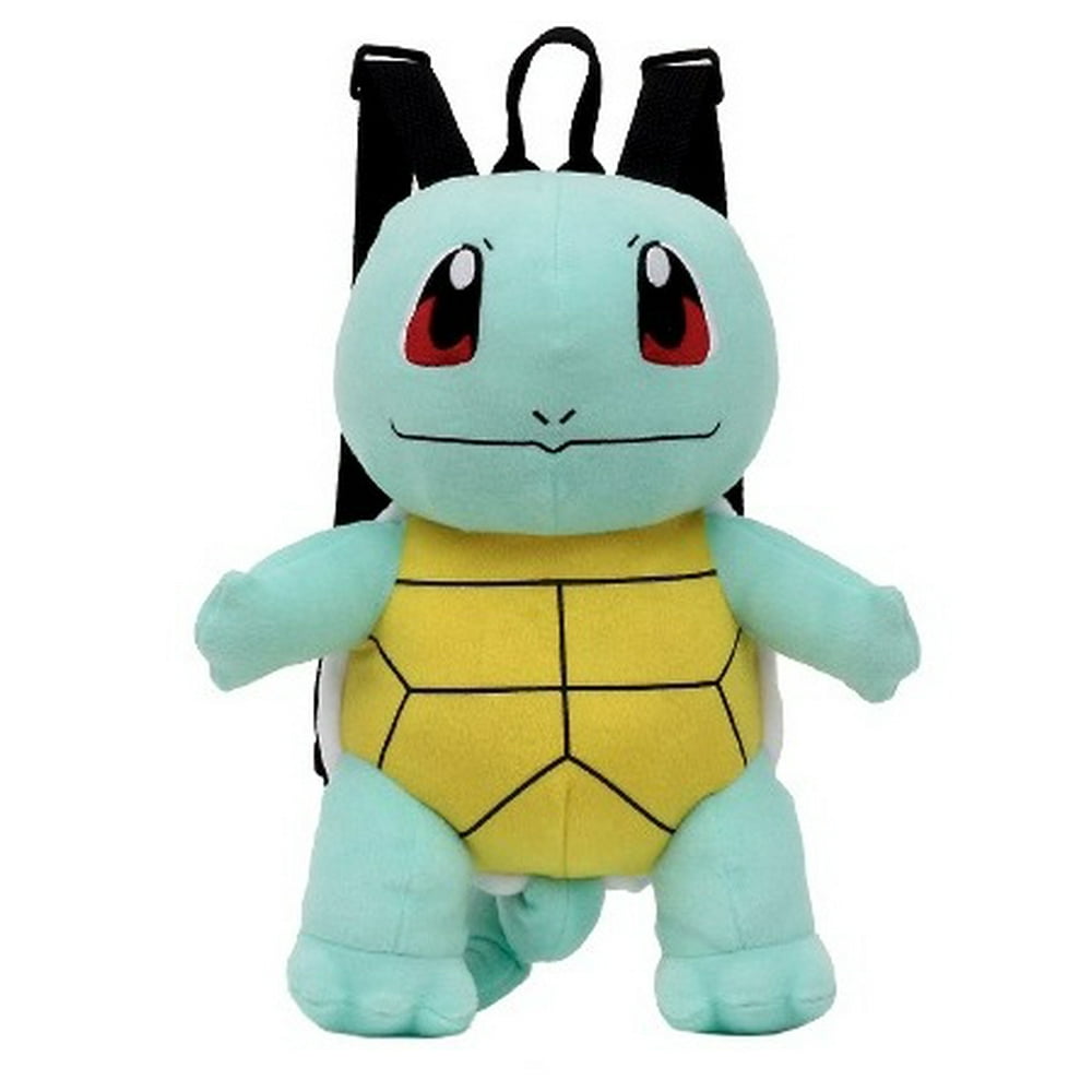 Pokémon - Plush Backpack - - Squirtle Green/Brown 15 Soft Doll New ...