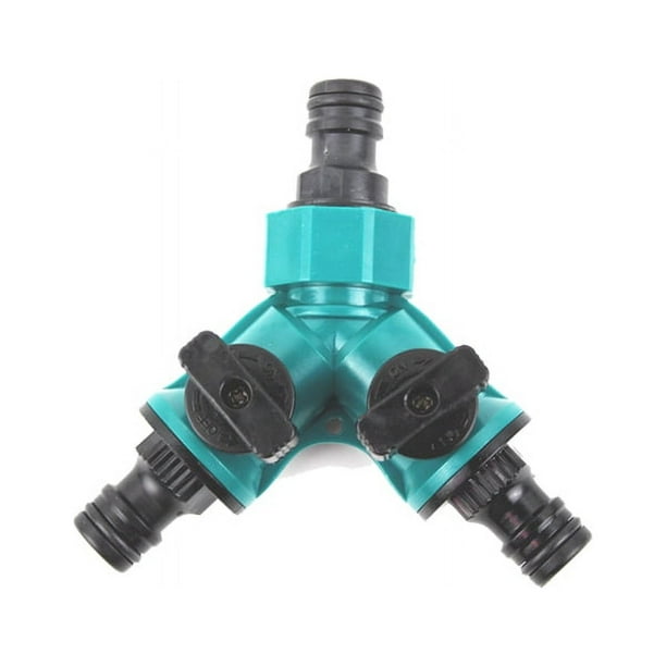 jinwen Plastic Garden Hose Y Faucet Splitter with Shut-Off 2/3 Way Non ...