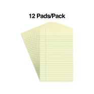 Staples Notepads 3" x 5" Unruled White 100 Sheets/Pad 36/Carton ...