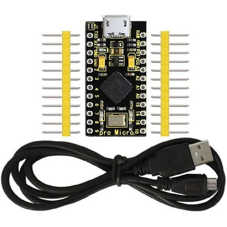 KEYESTUDIO 5V Pro Micro Atmega32U4 Microcontroller Development Board ...