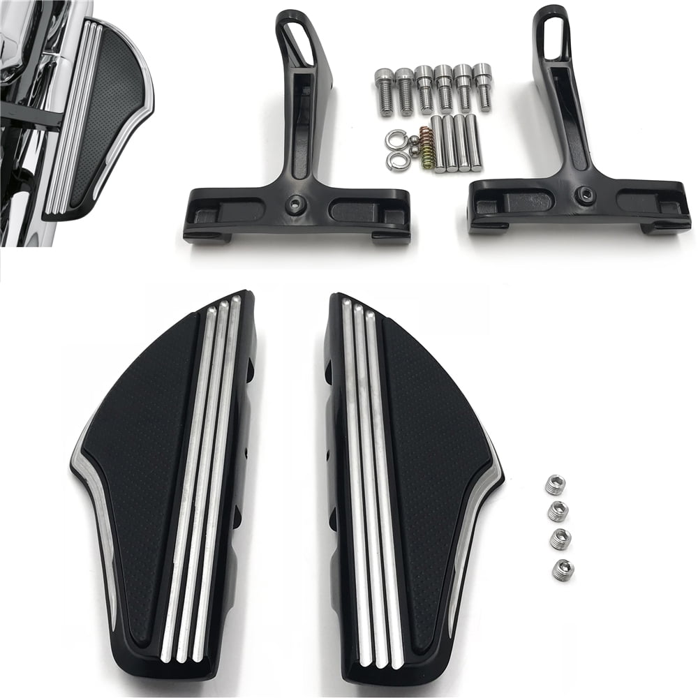 HTTMT- Shark Fin Defiance Leaf Passenger Footboard Kit Compatible With ...