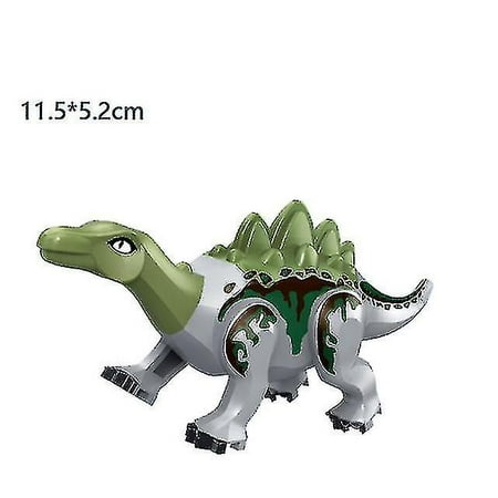 Jurassic Dinosaur Block Compatible Lego Rex Raptor Ankylosaurus Action ...