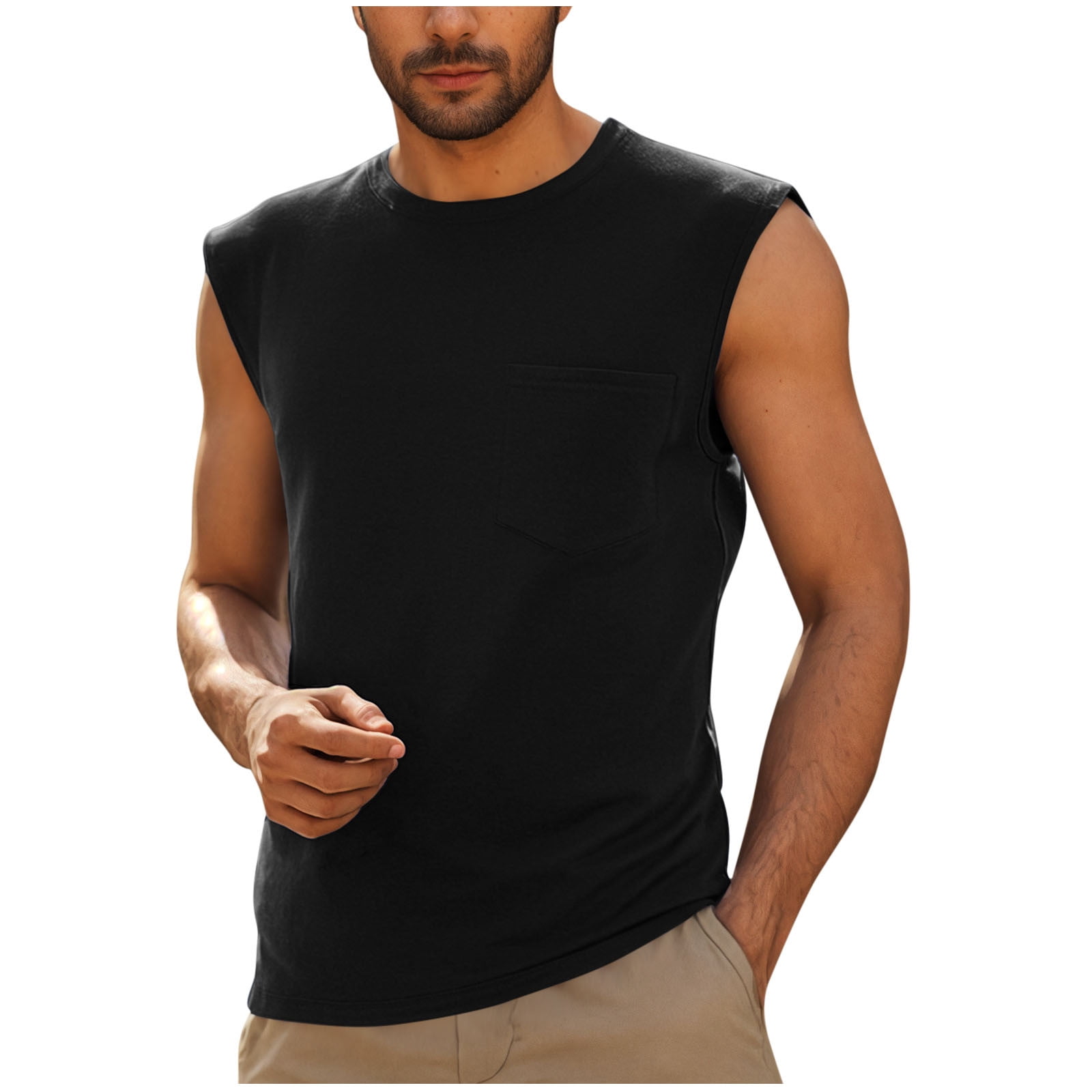 Click here for Ohufall Mens Tank Tops Cool Breathable Plus Size L... prices