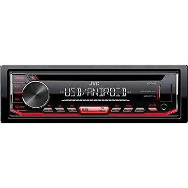 JVC Mobile KD-TD70BT KD-TD70BT Single-DIN In-Dash AM/FM/CD Receiver with Bluetooth - Walmart.com