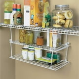 Closetmaid Stackable Shelves Organizer, Multi-Purpose Closet Hang Wire ...