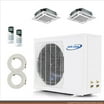 4 Zone Mini Split 9000 12000 12000 12000 Ductless Air Conditioner Pre ...