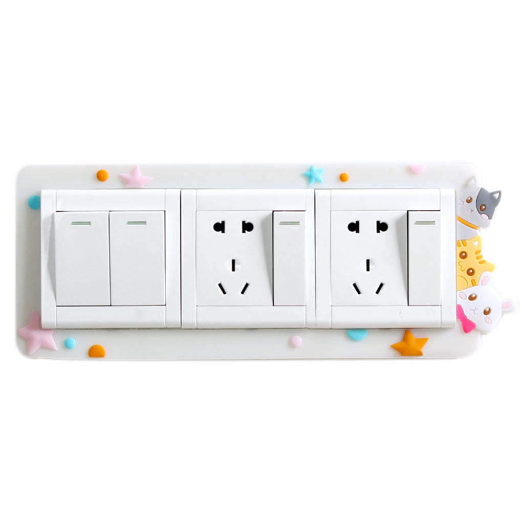 outdoorline Washable Silicone Light Switch Paste Cartoon Socket ...