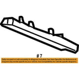 Dodge CHRYSLER OEM Dart Front Bumper Grille Grill-Side Retainer Right ...