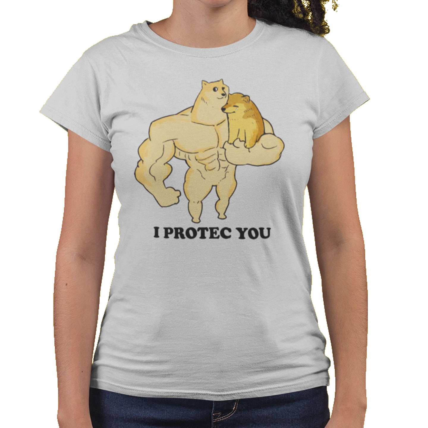 Playera Cheems Mamdo Meme Dama Once Playera manga corta | Walmart en línea