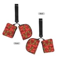 2-Piece Mini Wristlet Pouch Set Portable Sports Wrist Bag with Keychain ...