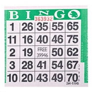 Low Vision Bingo Cards Set of 10 - Walmart.com
