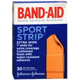 BAND-AID Bandages Sport Strip Extra Wide 30 Each (Pack of 3) - Walmart.com
