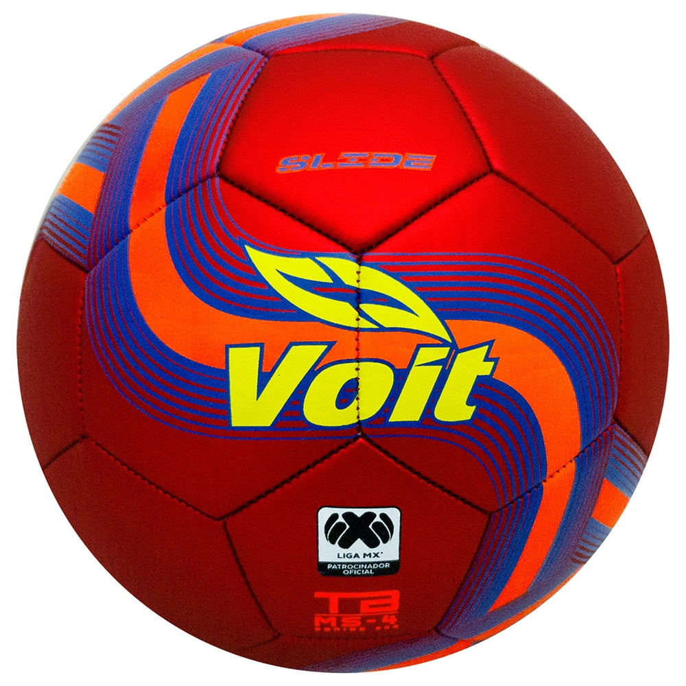 Balón de Fútbol Voit No. 4 Slide II Rojo | Bodega Aurrera en línea