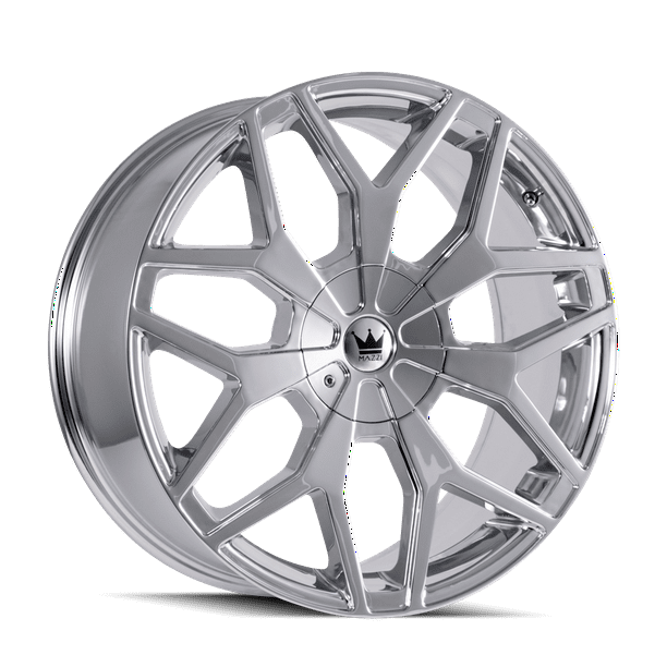 MAZZI PROFILE-367 24X9.5 6X135/6X139.7 30ET 106CB CHROME - Walmart.com