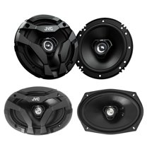 Free Shipping! JVC CS-DR621 6.5 Inch 300 Watt 2 Way Car Audio Speakers. Sold in Pairs - Walmart.com
