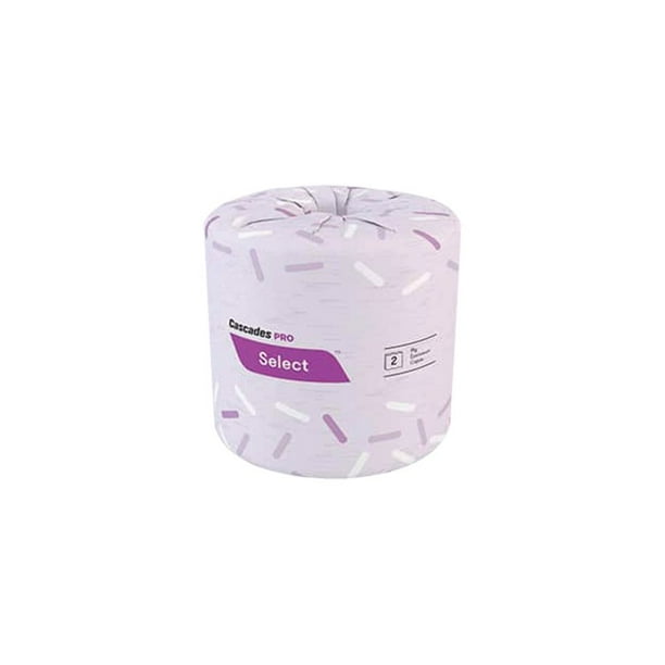 Cascades Pro Select Toilet Paper 500 sheets per roll 2-ply (Box of 48 ...