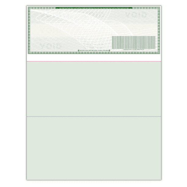 Compuchecks 50 Blank High Security Check Paper On Top - Weight # 70 ...