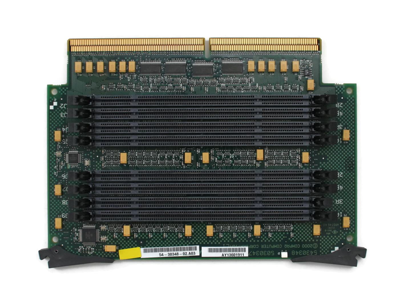 8 SLOT MEMORY RISER REV A03, L8 5030347-02 B01, 5430348, 5030347 ...