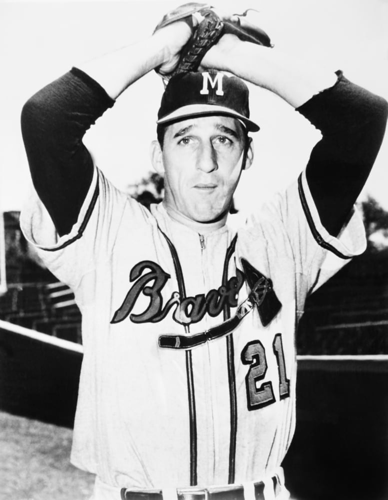 Warren Spahn Portrait (16 x 20) - Walmart.com